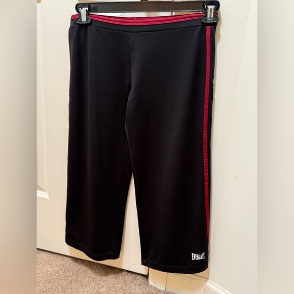 Everlast | Pants & Jumpsuits | Everlast Ladies Black Workout Pants With ...